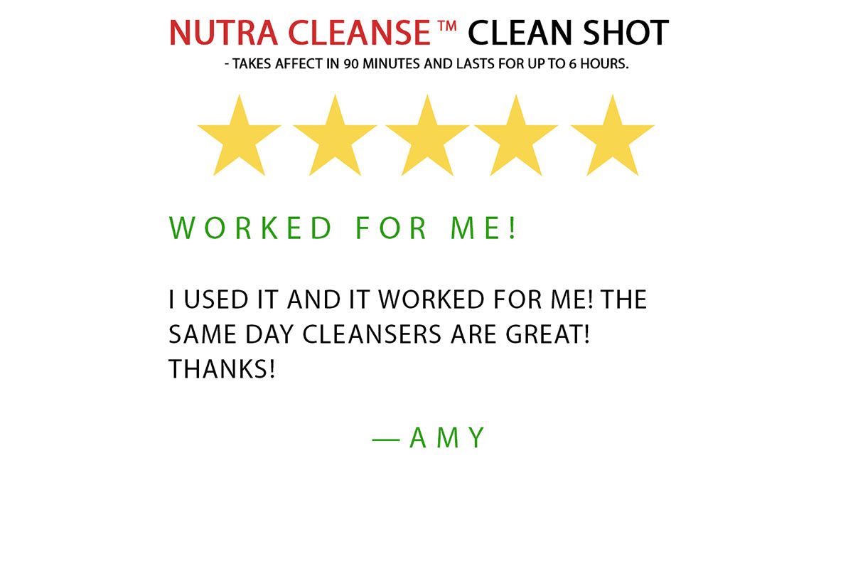 Clean Shot | Fast Acting Same Day Detox Shot | PassYourTest.com